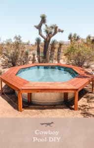 Stock Tank Pool DIY Tutorial – The Joshua Tree House